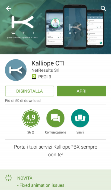 Kalliope CTI Mobile - Kalliope Wiki